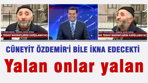 Yalan onlar inanma, inanma!